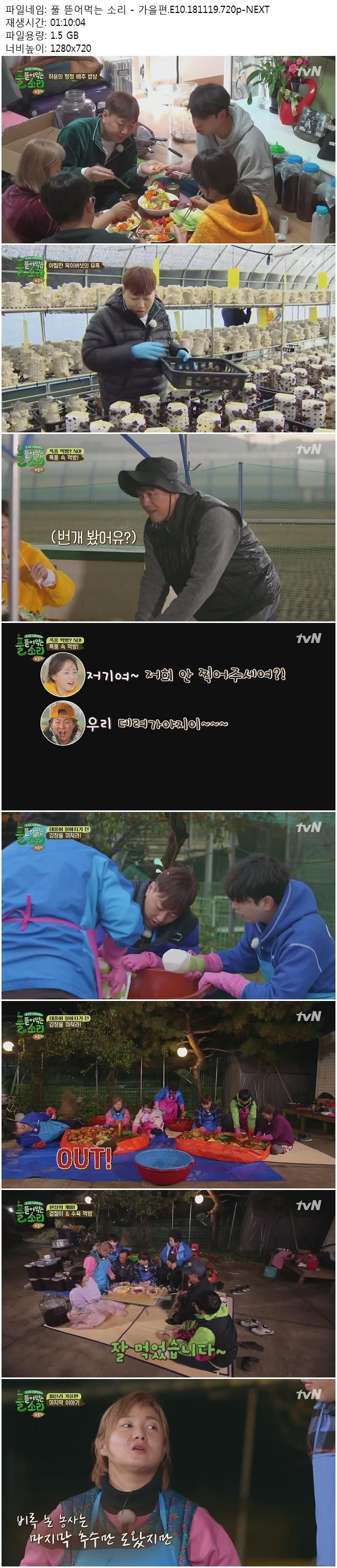 [천사]풀 뜯어먹는 소리 - 가을편.E10.181119.720p-NEXT